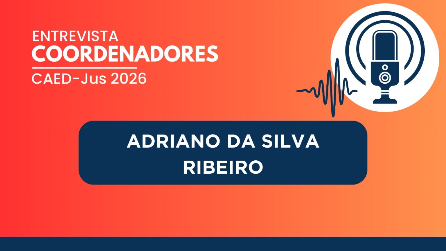 Entrevista com Adriano Da Silva Ribeiro - GT 4 – SOLUÇÃO DE CONFLITOS E ...